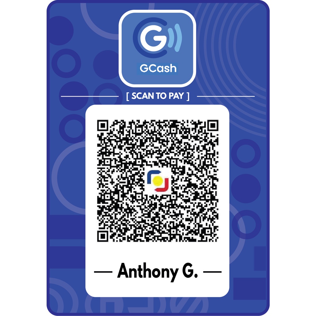 Gcash Qr Code Signs For Businesses and Stores, Load Centers and Other ...