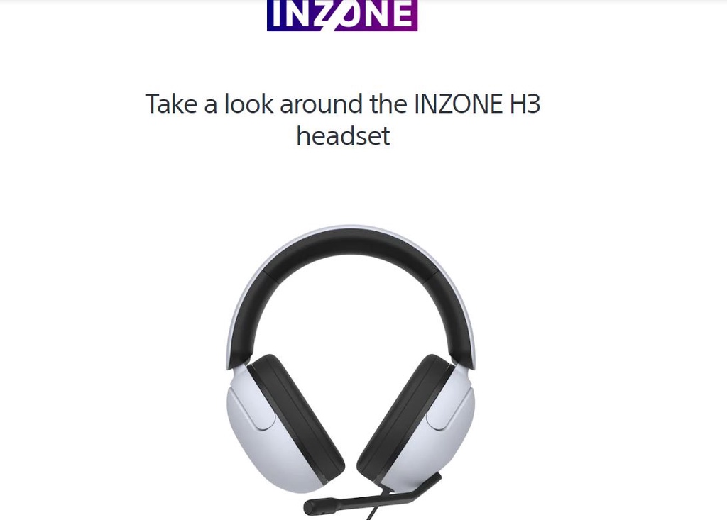 Sony Inzone H3 / MDR-G300 Wired Gaming Headset | Shopee Philippines