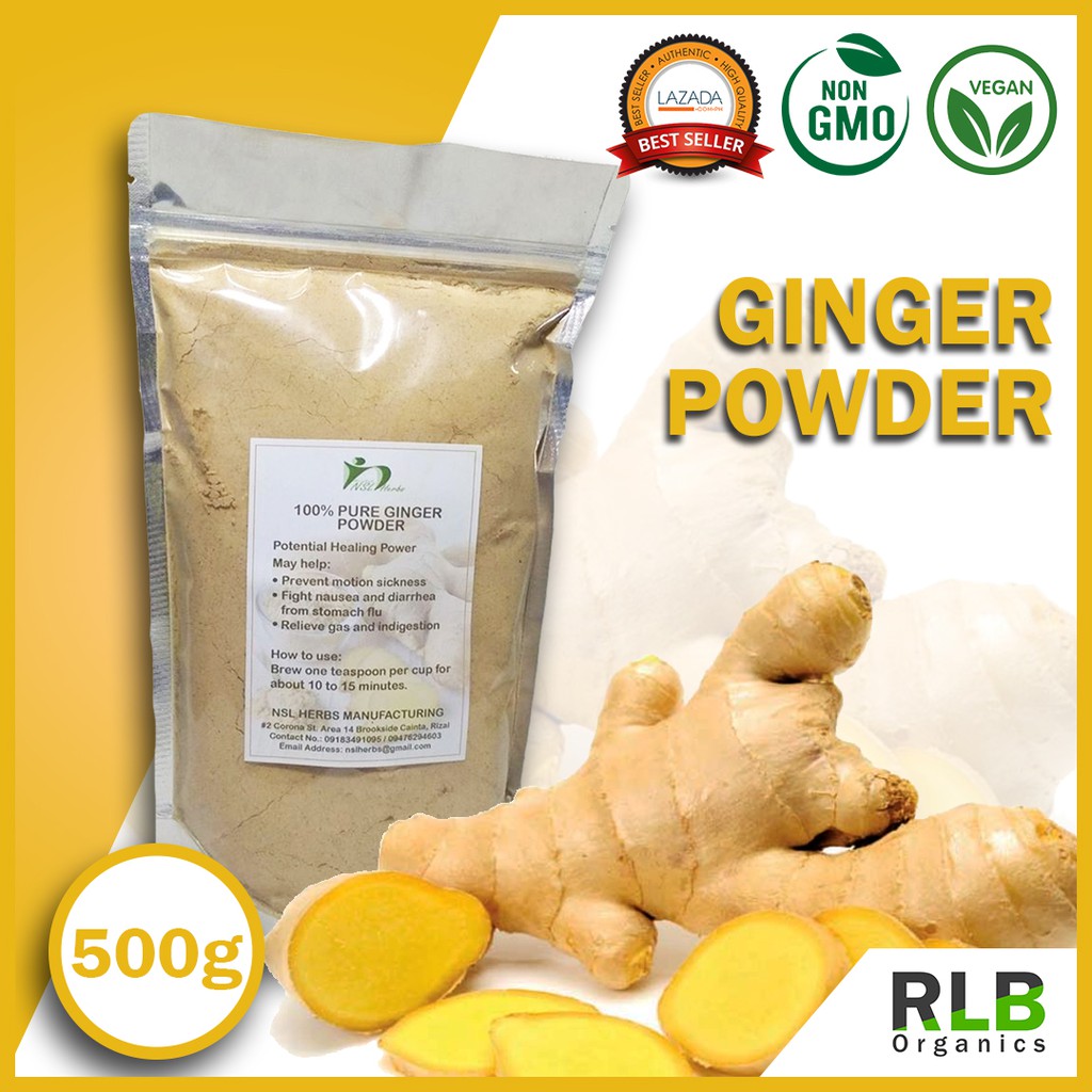500 grams Pure Ginger Powder - 100% Pure Antioxidant Superfood - Not ...