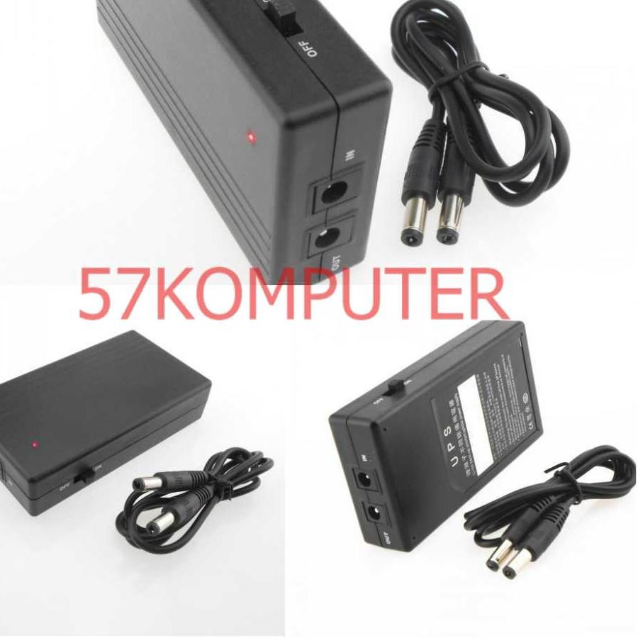 Mini UPS Battery Backup unit Power Bank Router MODEM Smart Portable ...