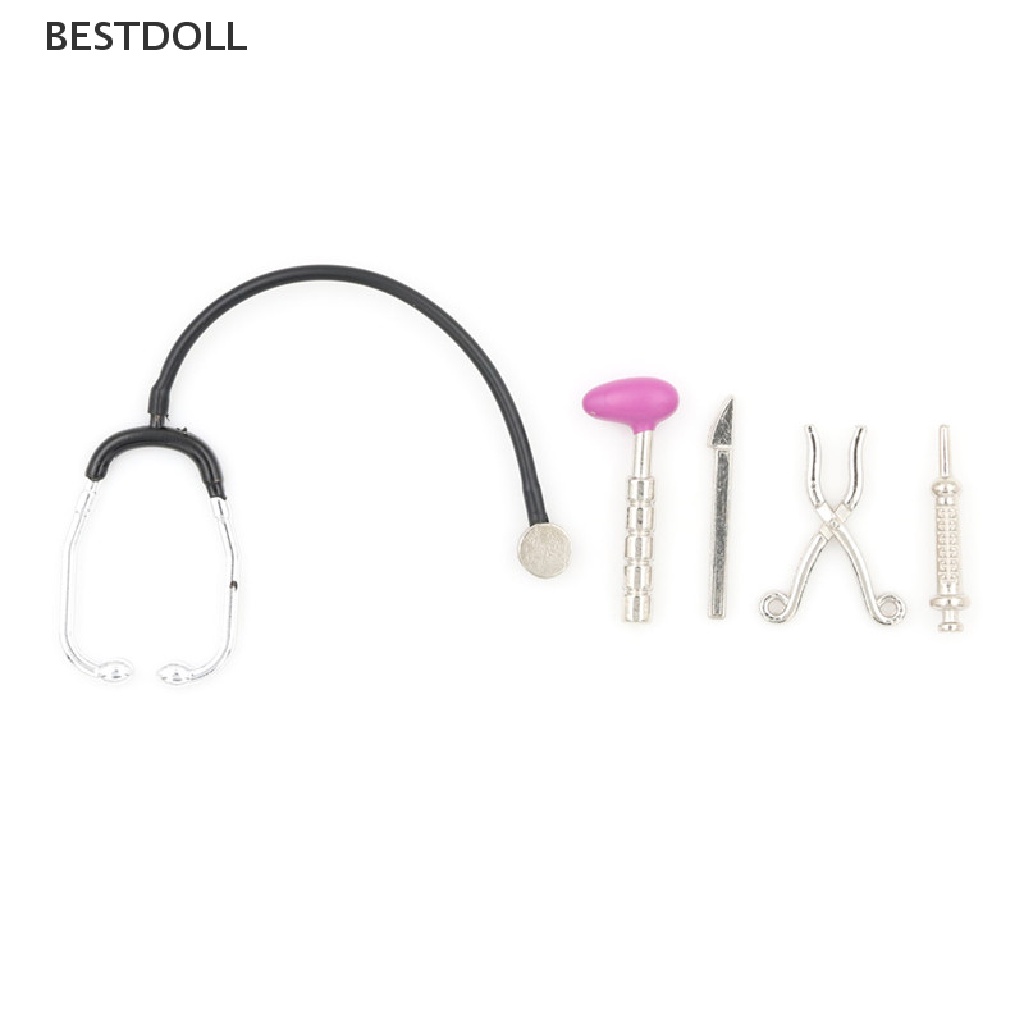 BESTDOLL 5pcs/set Mini Medical Device Tool Dollhouse Auscultation ...