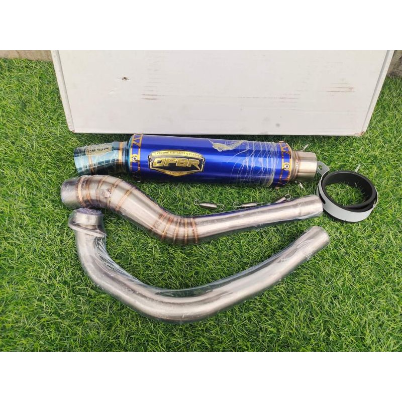 OPBR ExHaust Pipe Full System Plug n Play For Sniper150 | Shopee ...
