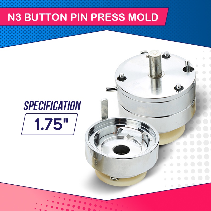 (Promo Package) QUAFF Button Pin Press Machine N3 Swing Type Button ... (Promo Package) QUAFF Button Pin Press Machine N3 Swing Type Button ...
