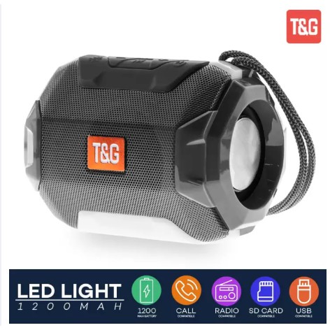 TG162 Colorful Light Portable Wireless Bluetooth Speaker FM/SD/USB ...