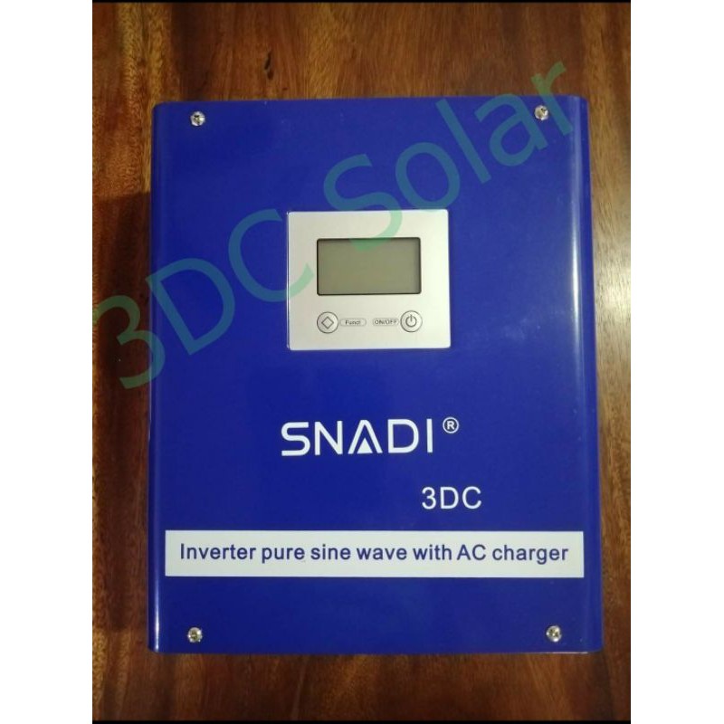 3DC SNADI SOLAR INVERTER | 1000W 12V and 24V Torroidal Wall Mounted ...