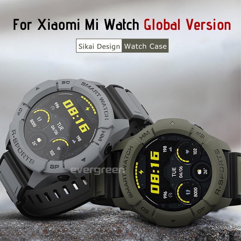 Sikai Tpu Soft Case For Xiaomi Mi Watch Global Version Watch Case Full