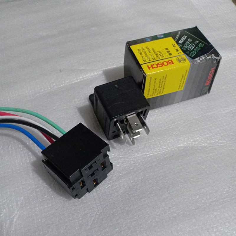 BOSC HORN RELAY W/ HEAVY DUTY HORN RELAY SOCKET | Shopee Philippines