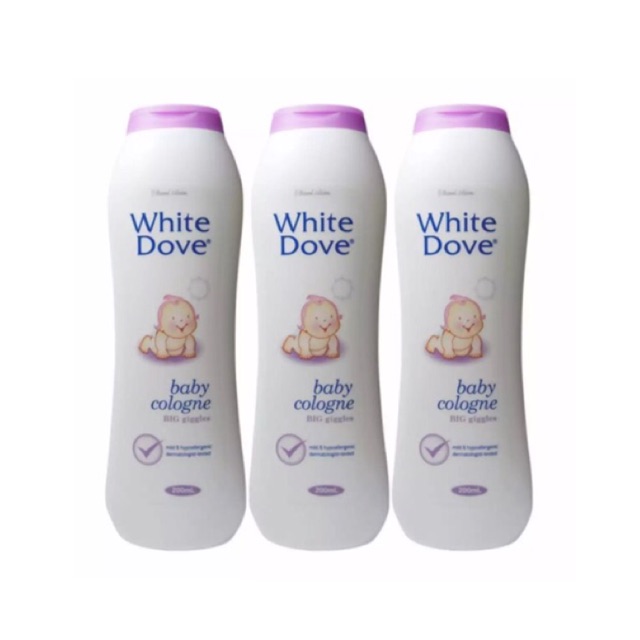 White Dove Baby Cologne BIG Giggles (200mL) | Shopee Philippines