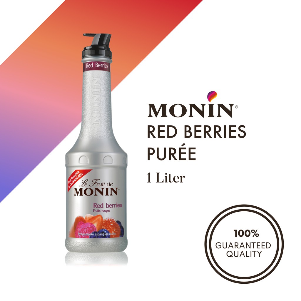 Monin Red Berries Fruit Mix 1L | Shopee Philippines