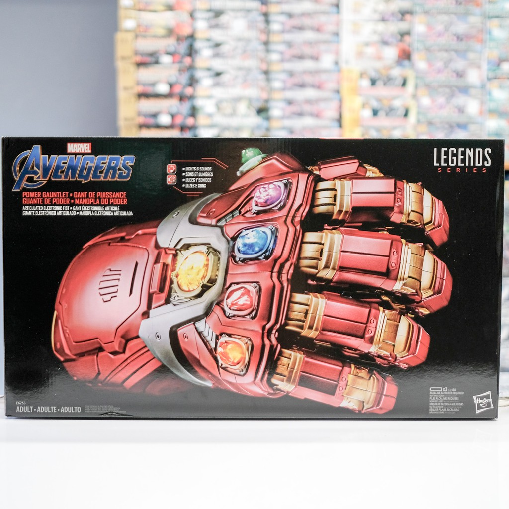 Marvel Avengers Endgame Legends Electronic Infinity Power Gauntlet ...
