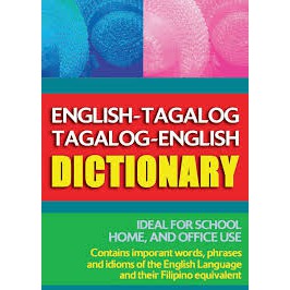 DICTIONARY (English - Tagalog / Tagalog - English) | Shopee Philippines