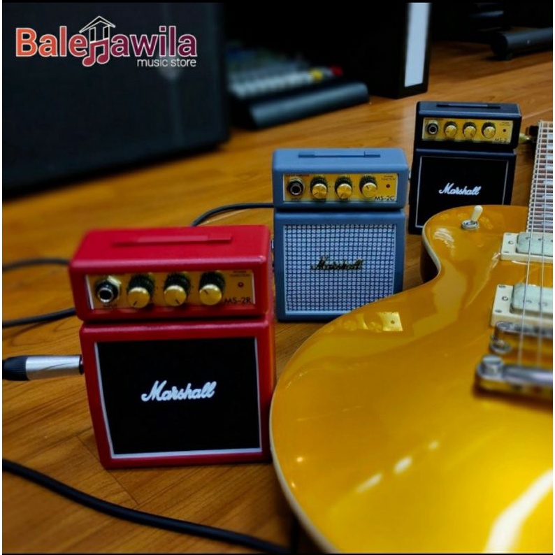 Marshall MS2 MS 2 Mini Guitar Amplifier Original Marshall Guitar ...