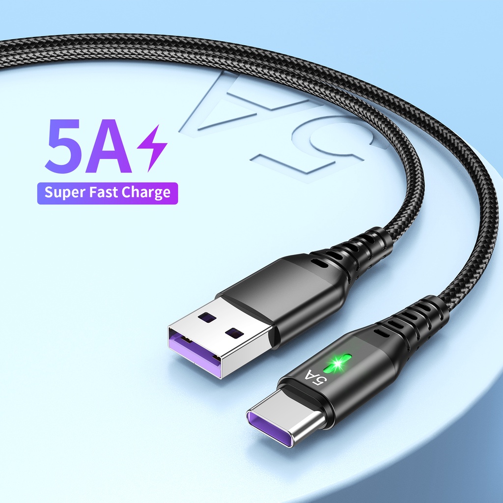 Elough USB Type-C Interface 5 A Charger Cable Type-C Interface Fast 3.0 ...