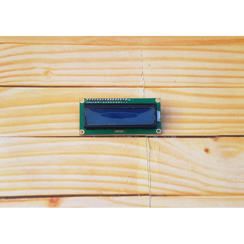 LCD Character1602 16x2 Blue Backlight with IIC/I2C | Shopee Philippines
