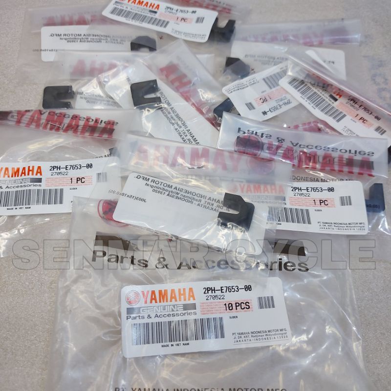 SOLD PER PIECE PULLEY SLIDER 2PH M3 / MIO I 125 / MIO SPORTY / NMAX ...