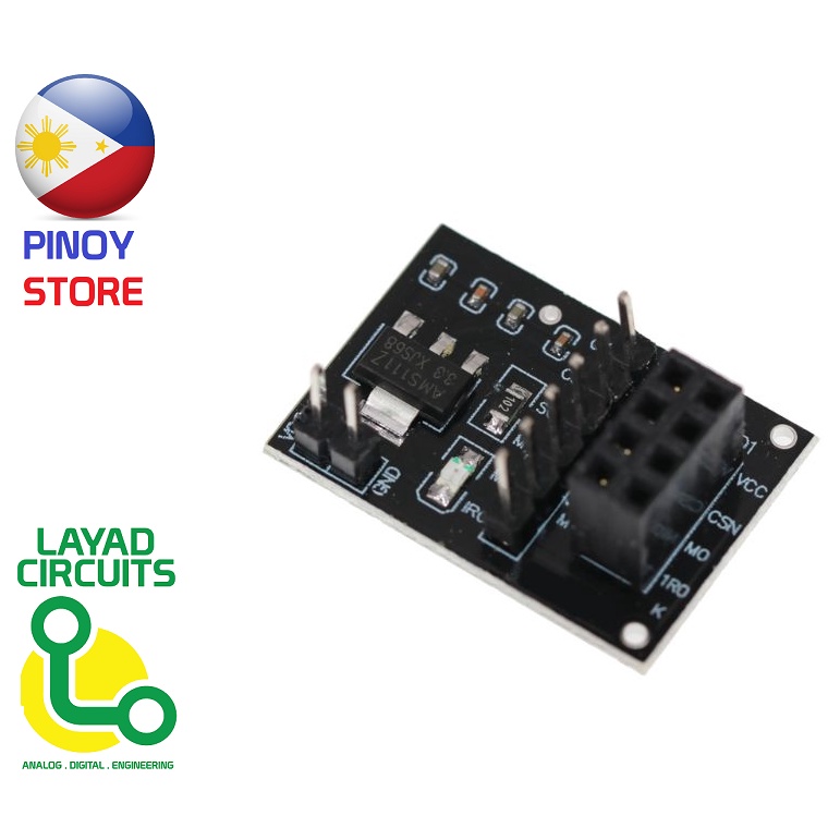 NRF24L01 Adapter board NRF24 module power regulator capacitor for NRF24 ...