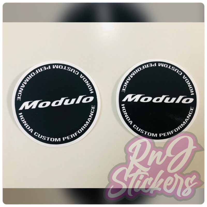 Modulo Center Cap Sticker - 2pcs | Shopee Philippines