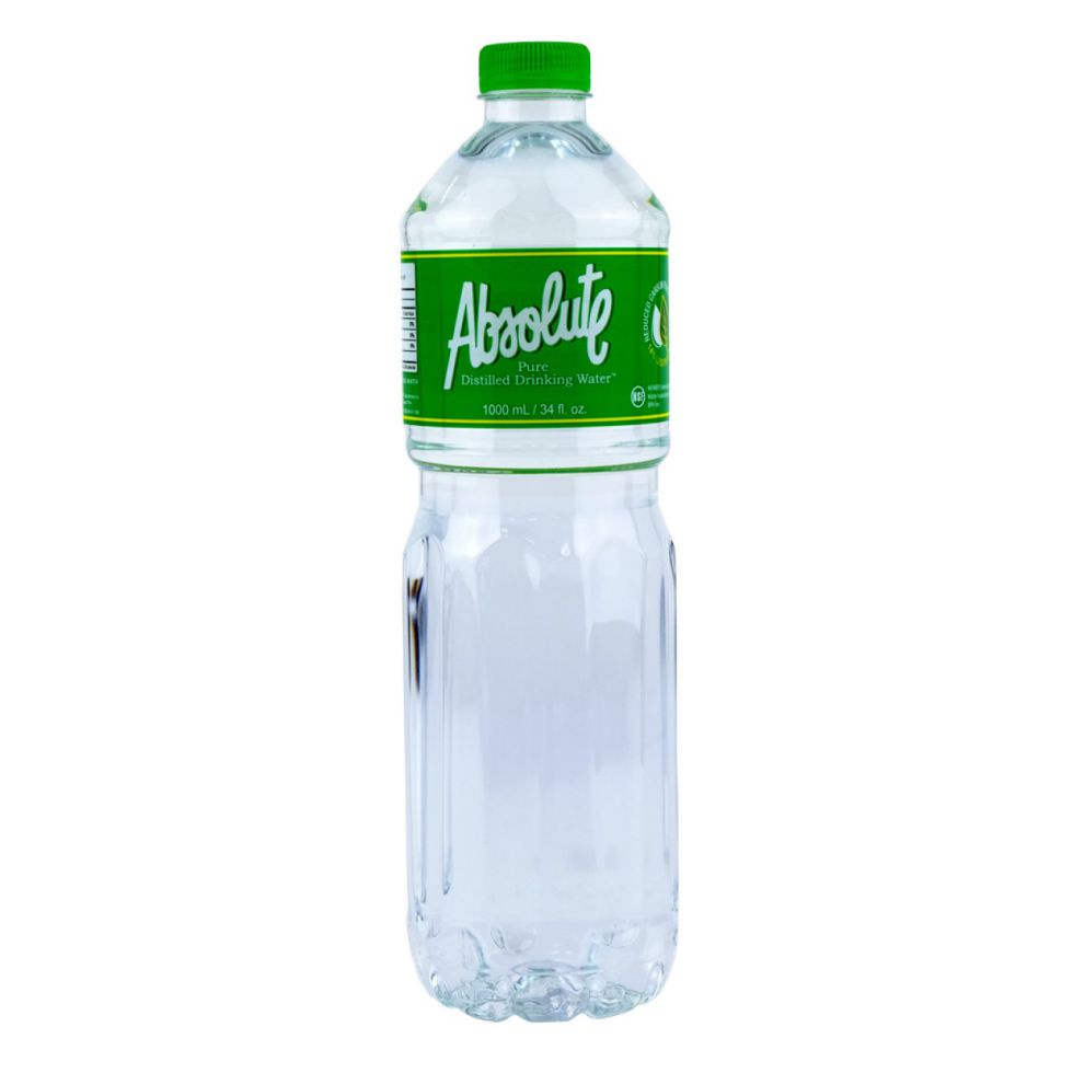 Absolute Pure Distilled Drinking Water 1000Ml | Shopee Philippines