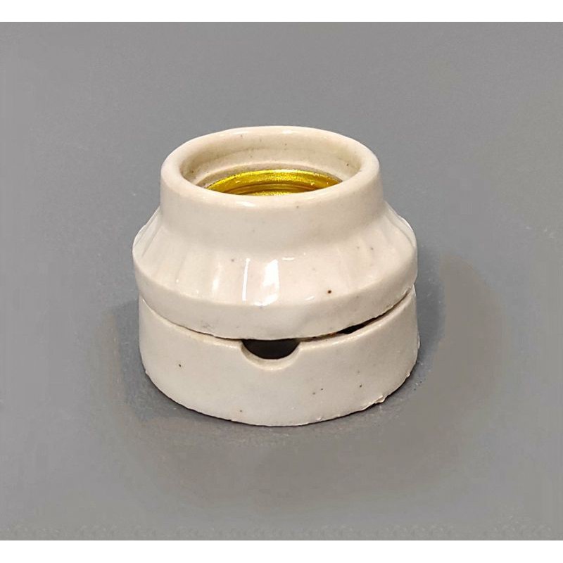 Receptacle Socket Porcelain 2x2 E27 | Shopee Philippines