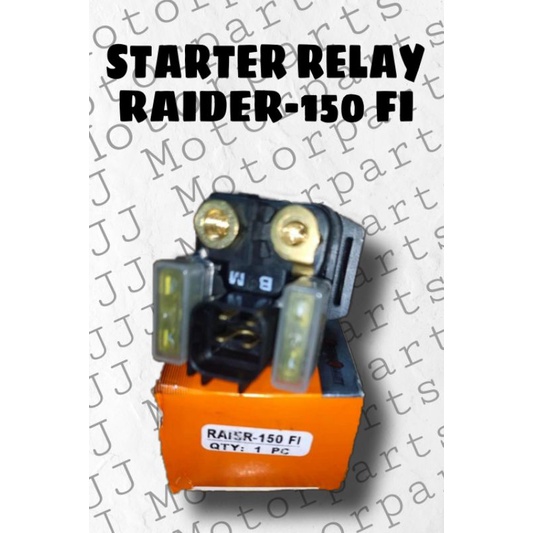 STARTER RELAY ( RAIDER-150 FI) APIDO | Shopee Philippines