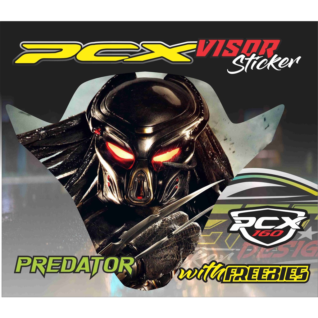 HONDA PCX 160 VISOR STICKER | Shopee Philippines