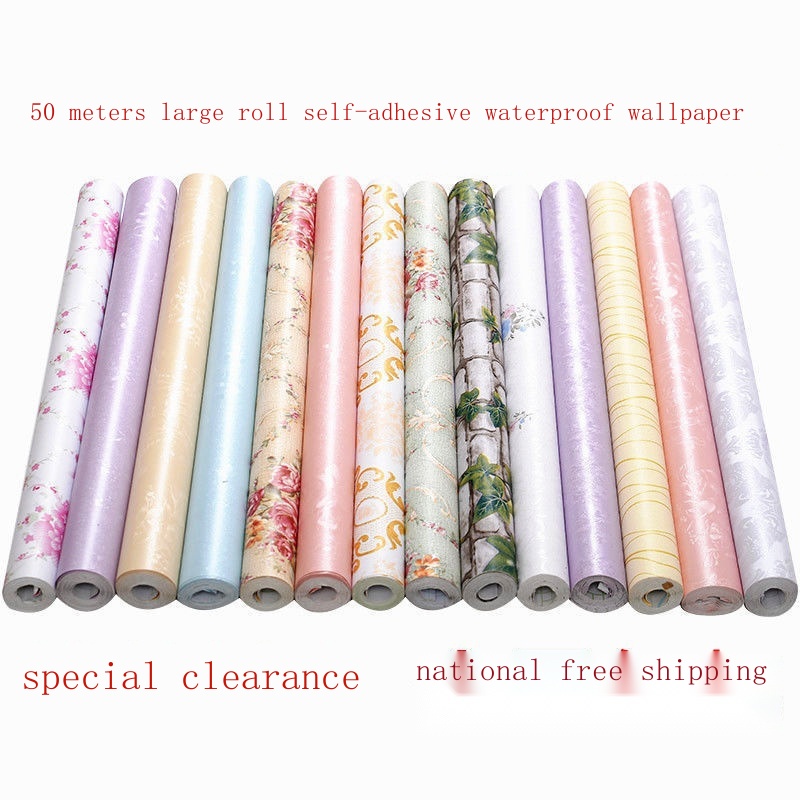 Cement wall rough house wallpaper vibrato self-adhesive paper anti ...