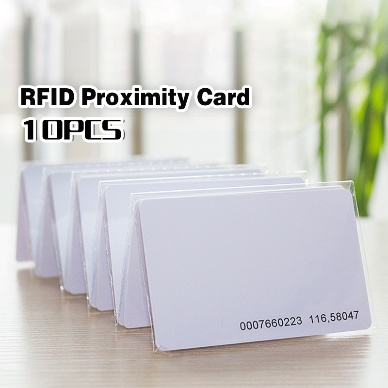 10pcs Rfid Card Intelligent 125khz Rfid Proximity Card Ent Proximity Ic