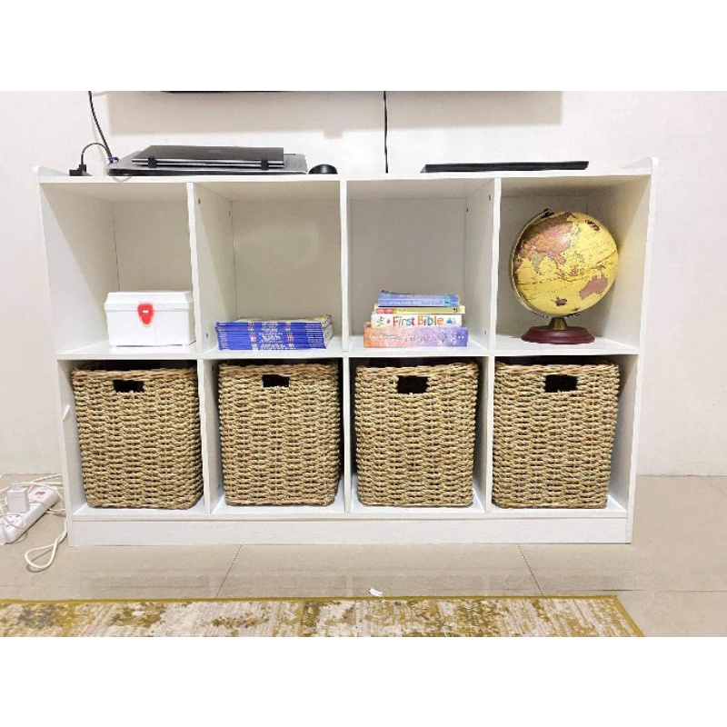 Buri Rope Organizer / Rattan Organizer 10x11x12 | Shopee Philippines