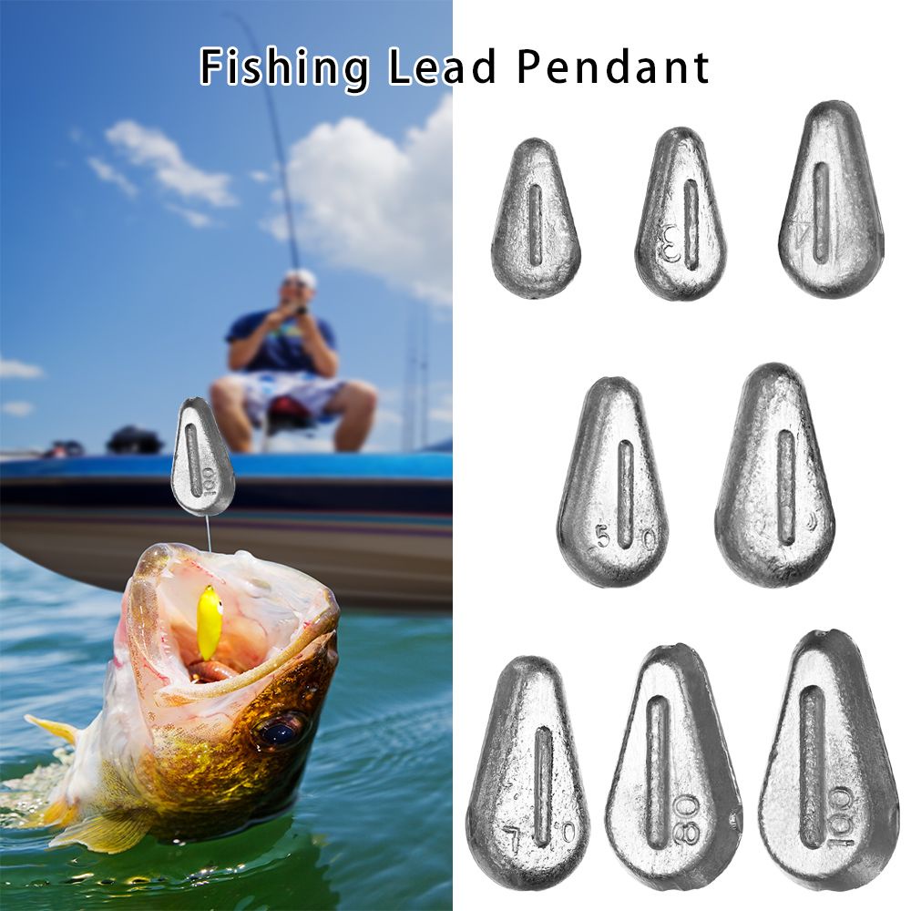 20-100g Lead Sinke Fishing Gear Weights 20-100g Multiple Choice Chicken ...