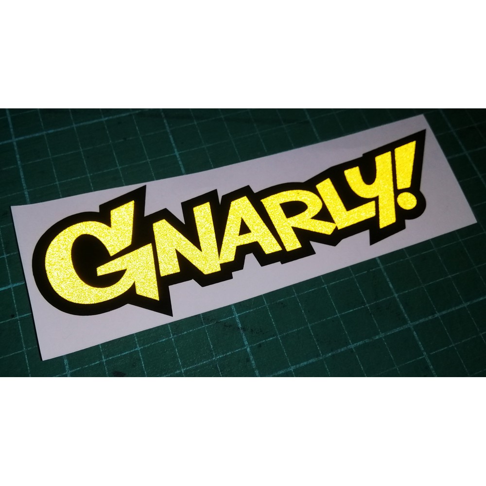 GNARLY! TEXT (3M REFLECTORIZED 610 SERIES) | Shopee Philippines
