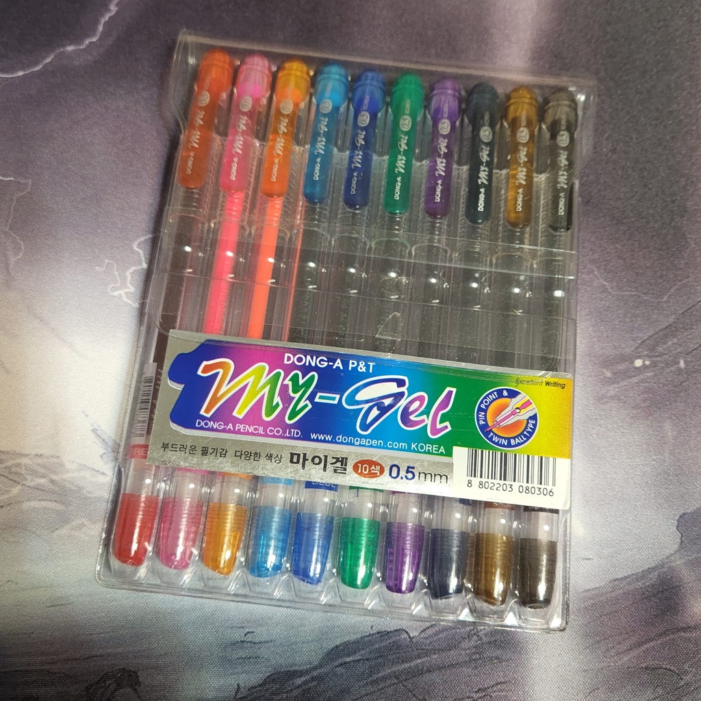 [FPS FairPriceSupplies] Dong-A My Gel Set of 10 with casing (sold per ...