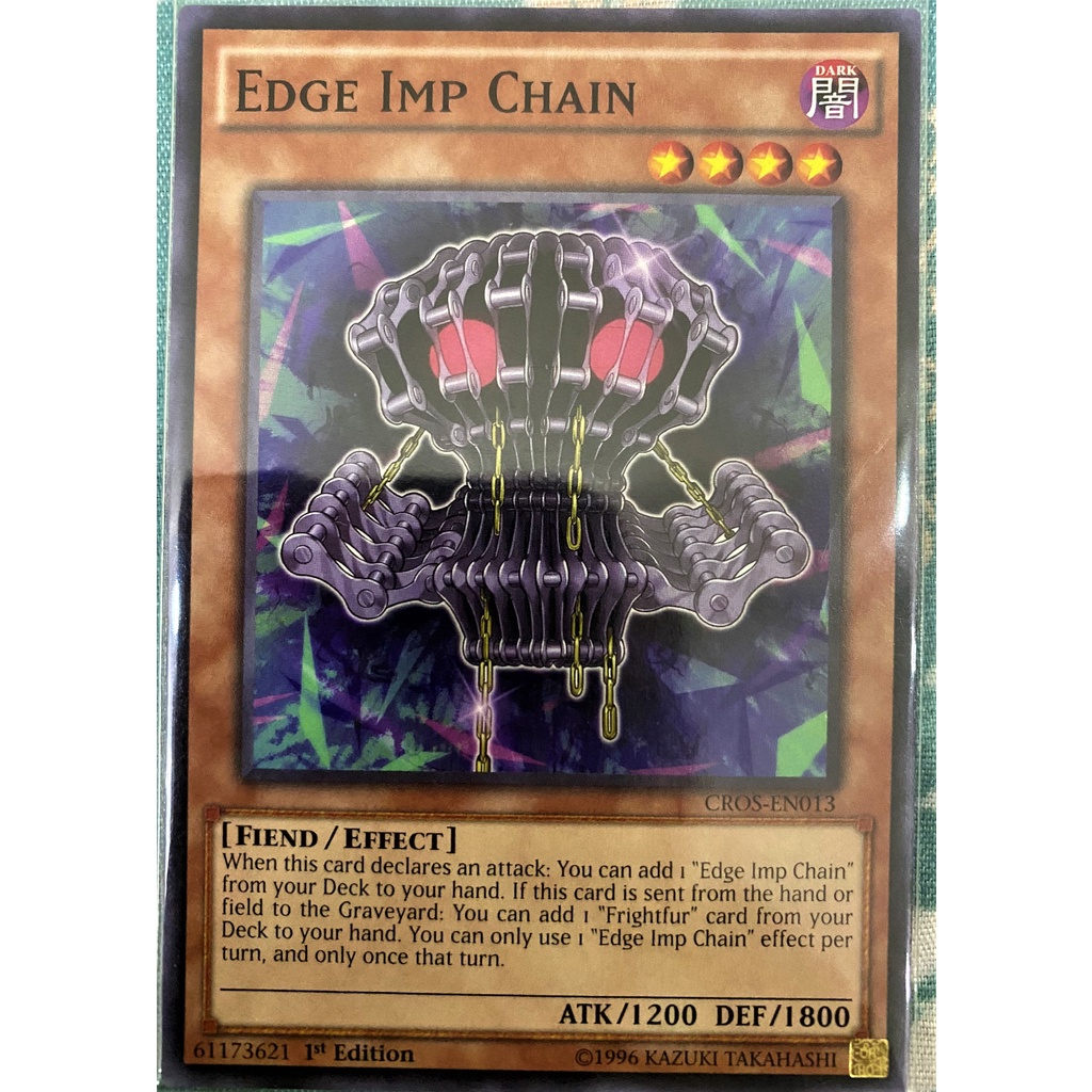 Yugioh - Edge Imp Chain - CROS-EN013 - Common 1st Edition | Shopee Philippines