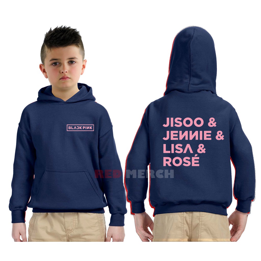 Blackpink Jisoo Jennie lisa Rose kpop korea Children's Hoodie Jacket ...