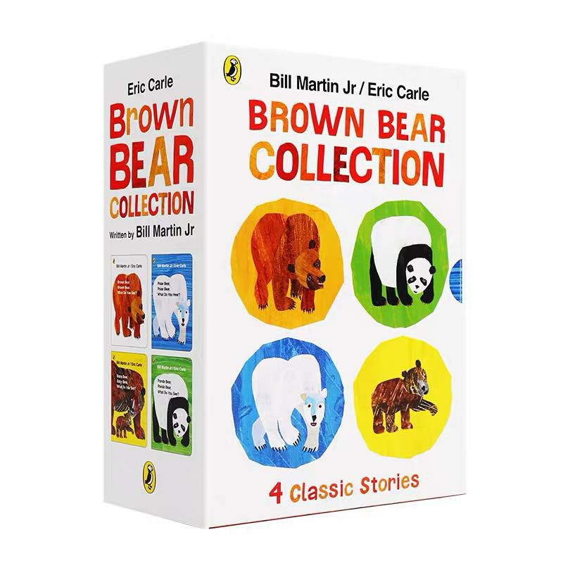 English Picture Book Brown Bear Collection by Bill Martin Jr./Eric ...