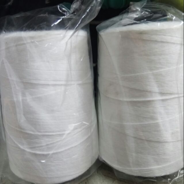 sack or Bag closer thread per cone 160 g 4fly white | Shopee Philippines