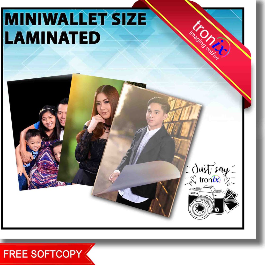 Tronix Imaging Mini Wallet Size Picture, Eight (8) Pieces 1.5 X 2 ...