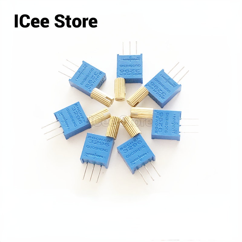 5Pcs 3296W Potentiometer Long Handle Big Handle High Precision Variable ...