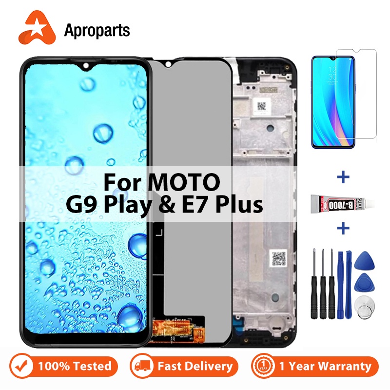 LCD For Motorola Moto E7 Plus G9 Play Display Touch Screen Assembly ...