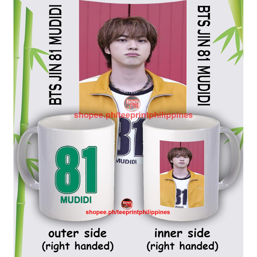 BTS JIN 81 MUDIDI MUG COLLECTION / BTS JIN 81 MUDIDI MAGIC MUG / BTS ...