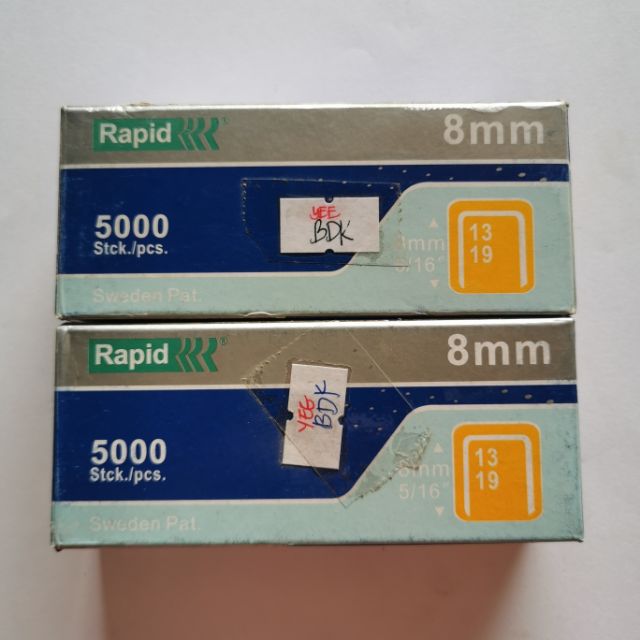 Gun Tacker Staple Wire 8mm / Rapid Bala Gun Tacker Bala | Shopee ...