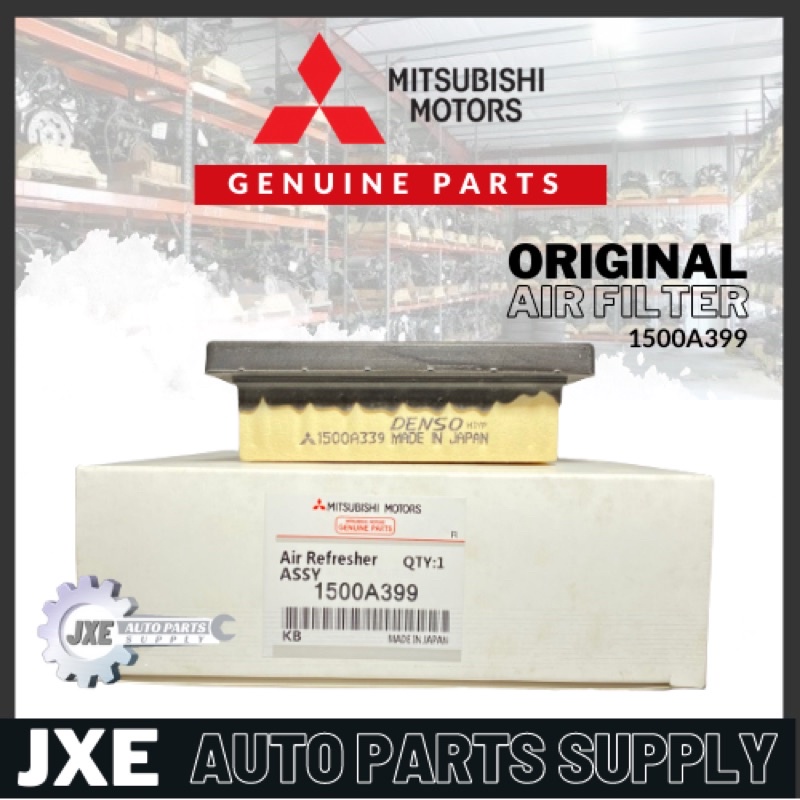 Genuine Mitsubishi Air Filter (1500A399) for MITSUBISHI Mirage (2012-up ...