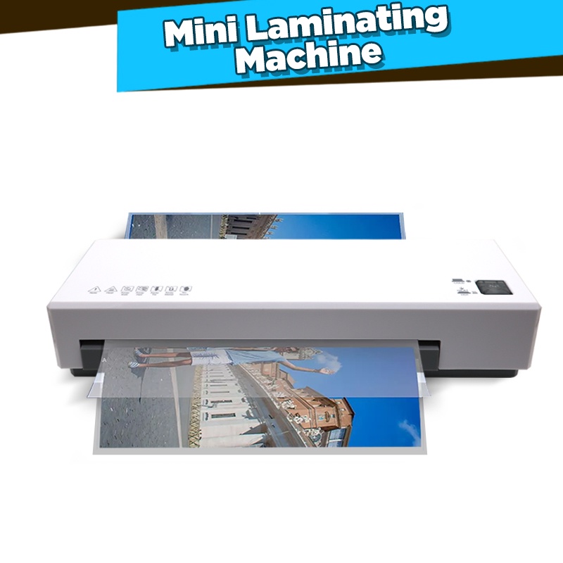 Mini Laminator Laminating Machine A4 Size Fast Pre-Heating can Laminate ...