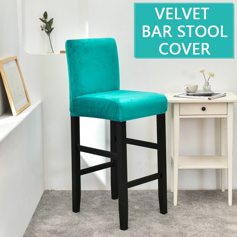 Bar Stool Cover Counter Stool Pub Chair Slipcover for Dining Room ...