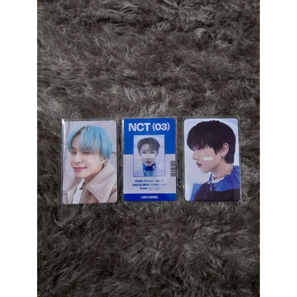 Id CARD + PHOTOCARD SET NCT Unniverse UNSEALED JUNGWOO Reward JISUNG ...