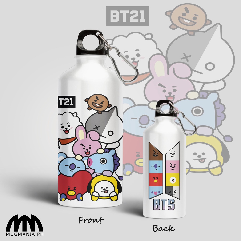 BTS Sports Jug Tumbler - Mugmania - BTS x BT21 V3 Tumbler 600ml ...