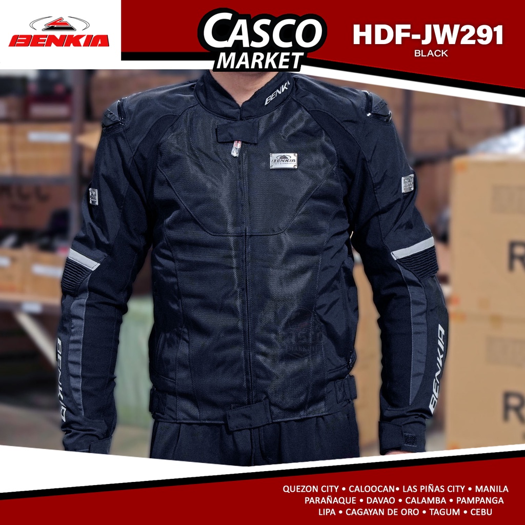 BENKIA HDF-JW291 MOTORCYCLE RIDING JACKET (FOR MEN) | Shopee Philippines