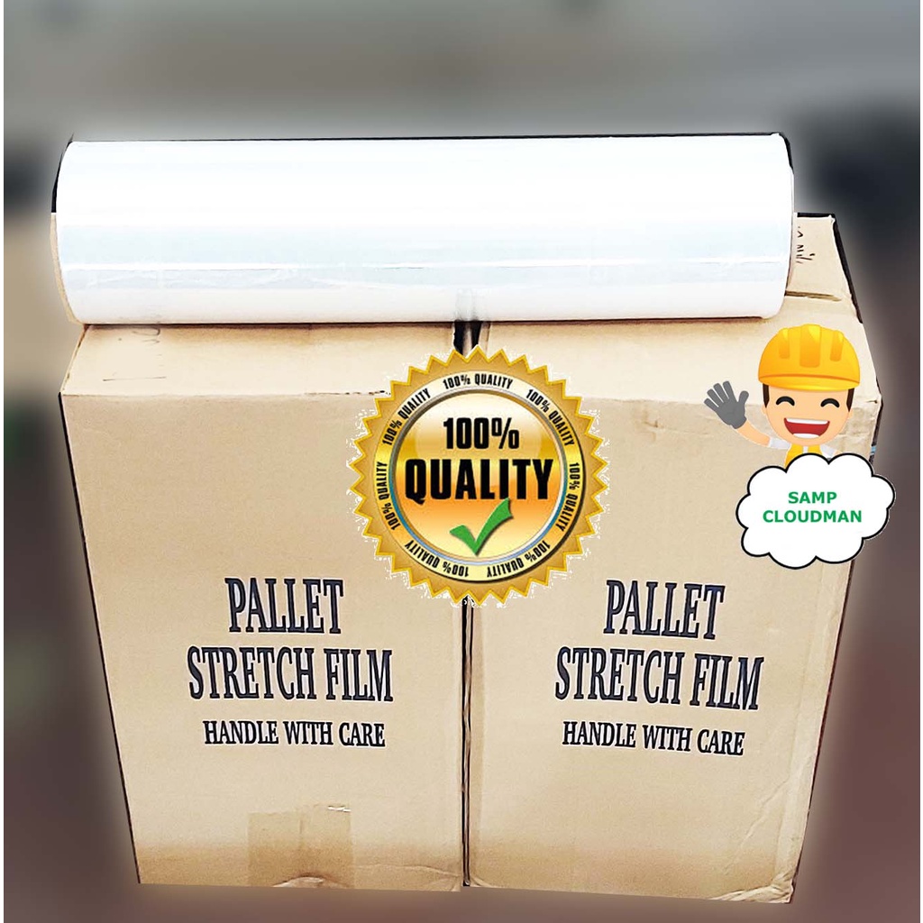 Pallet Stretch Film 500mm x 500 meters 17 microns Packaging Plastic ...