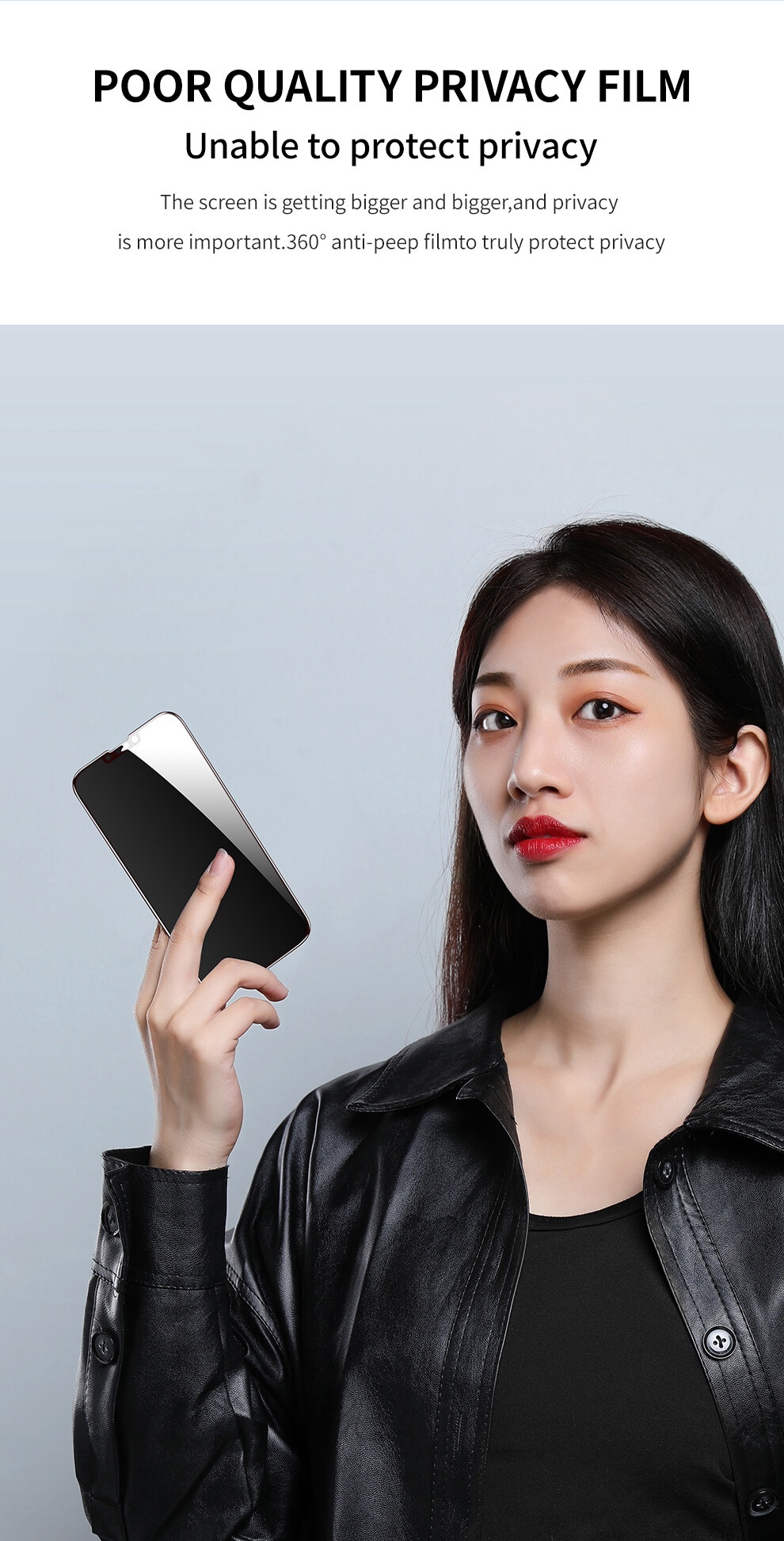 SmartDevil 360 Privacy Tempered Glass For iPhone 14 14 Plus 14 Pro 14 Pro Max | Shopee Philippines