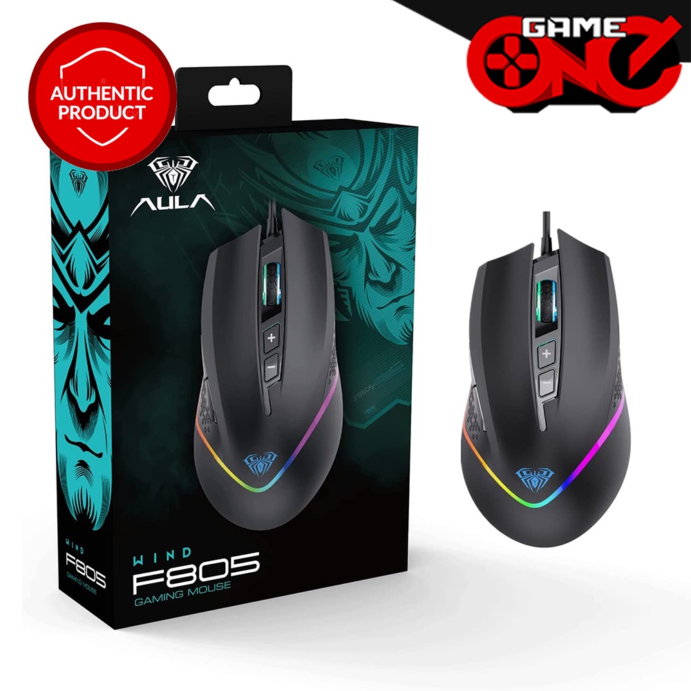 Aula F805 RGB Backlit Wired Gaming Mouse | Shopee Philippines