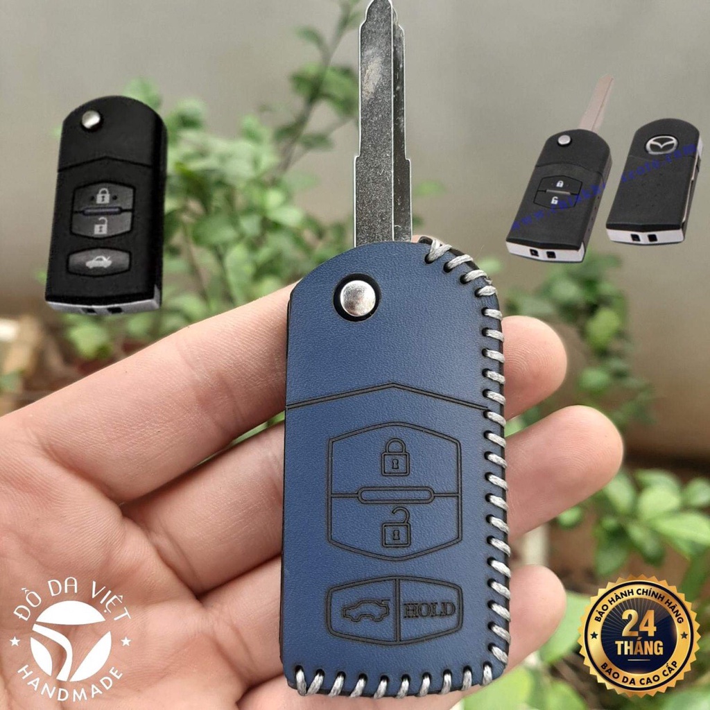 Leather key case for MAZDA RX-8 CX3 CX5 MAZDA 2 MAZDA 6 MAZDA 5 MAZDA 3 ...